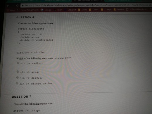Solved QUESTION 1 differeat structure definitions may have | Chegg.com