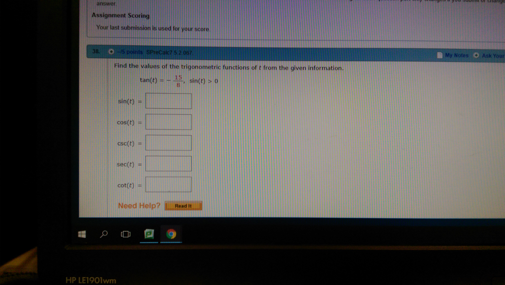 Solved answer Assignment Scoring Your last submission is | Chegg.com