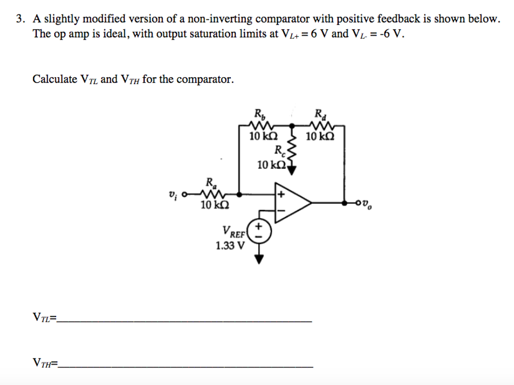 Solved A slightly modified version of a non-inverting | Chegg.com