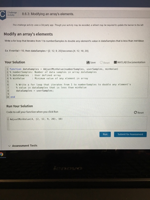 Solved The challenge activity uses a 3rd party app. Though | Chegg.com