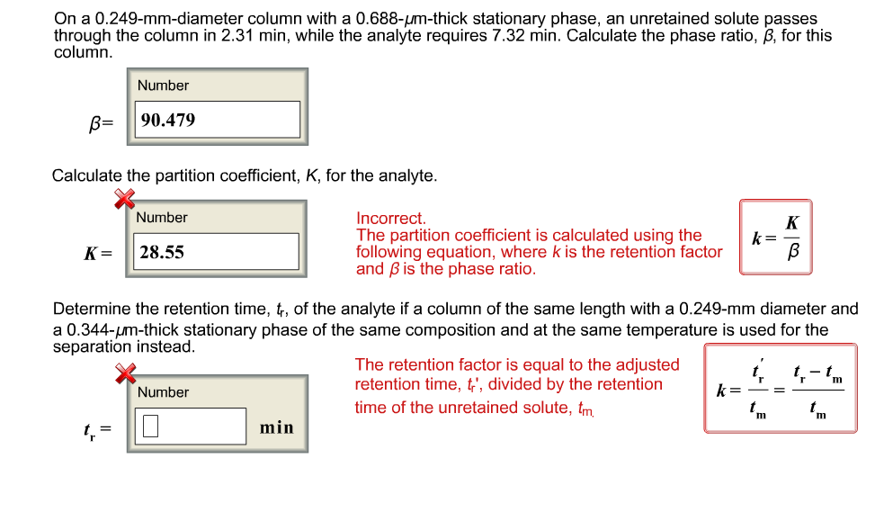 Solved On a 0.249-mm-diameter column with a 0.688-mu m-thick | Chegg.com