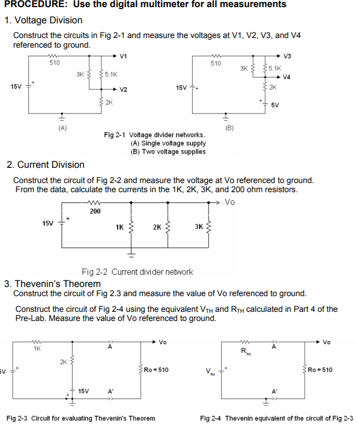 Solved PRE - LAB: 1A. For Part 1A of the Procedure, | Chegg.com