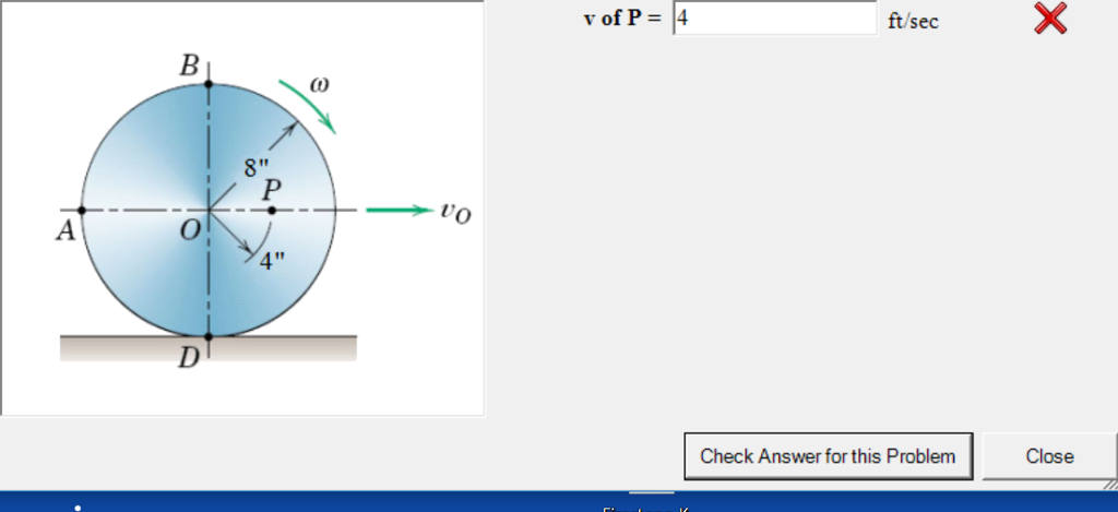 Solved The wheel slips as it rolls (in the same direction as | Chegg.com