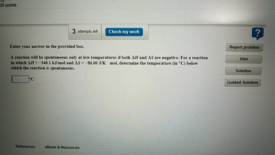 Solved 0 points 3 attempts left Check my work 2 Enter your | Chegg.com