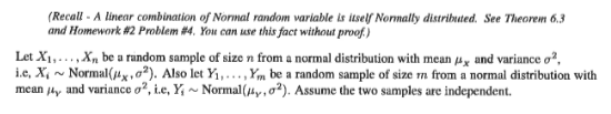 Solved Recall - A linear combination of Normal random | Chegg.com