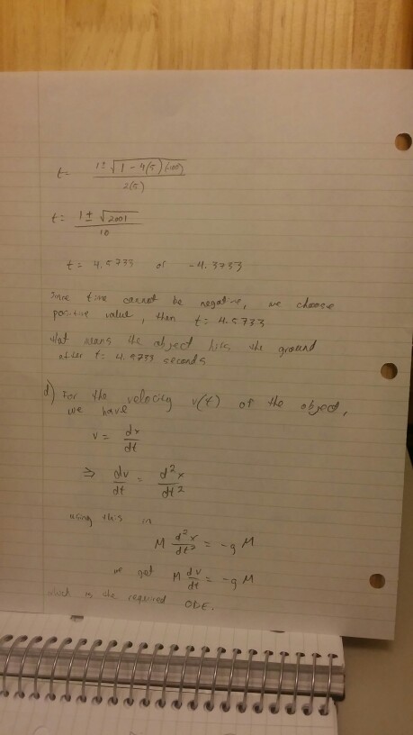 Solved class: Mathematical Modeling I have problem 1, I need | Chegg.com