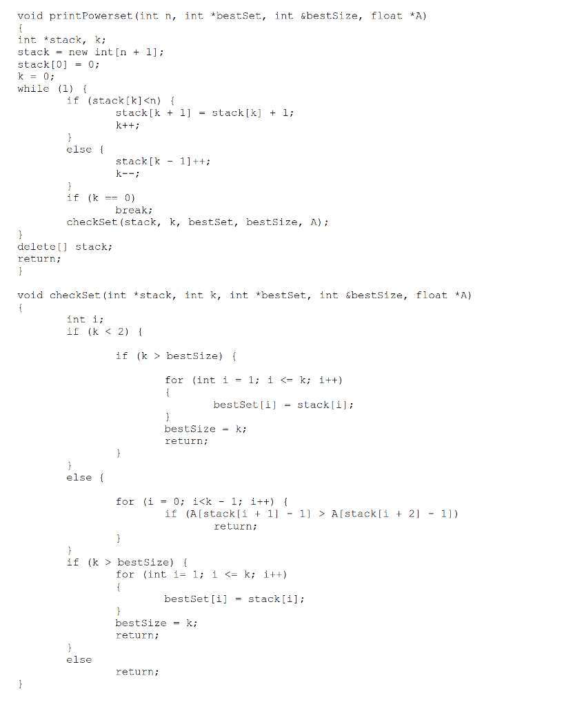 Solved I need help finding the big O run time of these 2 | Chegg.com