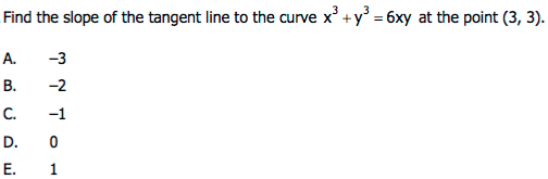 Solved Find the slope of the tangent line to the curve x^3 + | Chegg.com