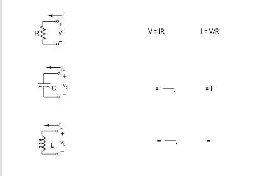 Solved V=IR, I = V/R | Chegg.com