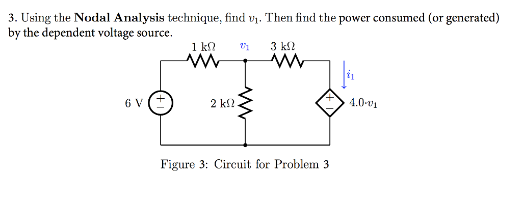 Solved Using the Nodal Analysis technique, find v_1. Then | Chegg.com