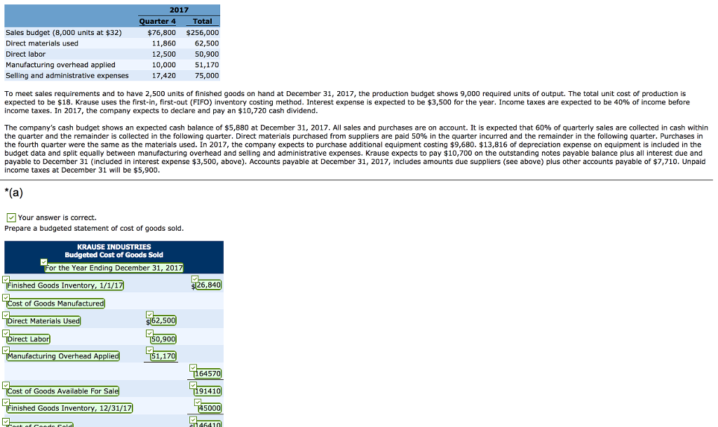 Solved Problem 21-6A (Part Level Submission) Krause | Chegg.com