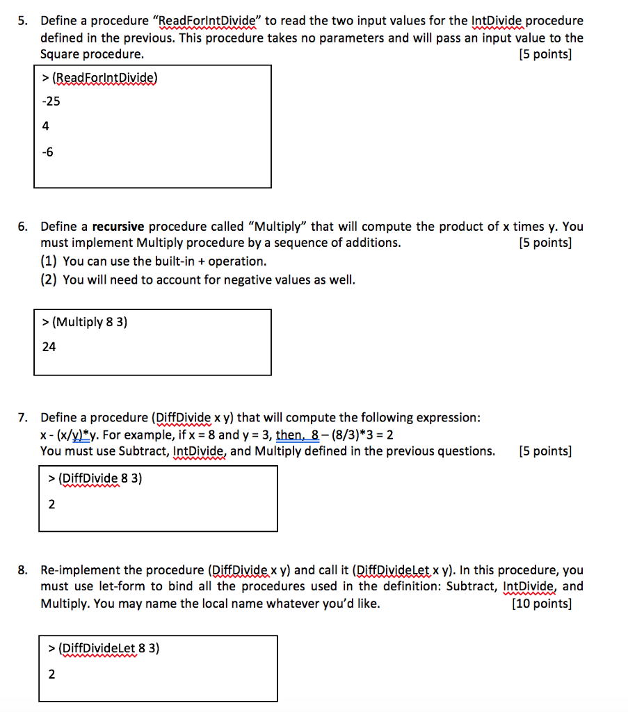 Solved [5 points] 1. Using Dr. Racket to compute the | Chegg.com