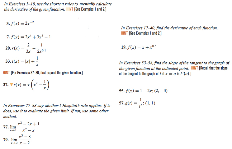 Solved In Exercises 1-10, use the shortcut rules to mentally | Chegg.com