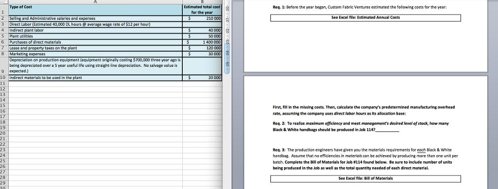 Solved Custom Fabric Ventures Customer Order Form Customer: | Chegg.com
