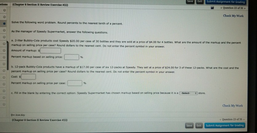 Solved ave Exit Submit Assignment for Grading Question 23 of | Chegg.com