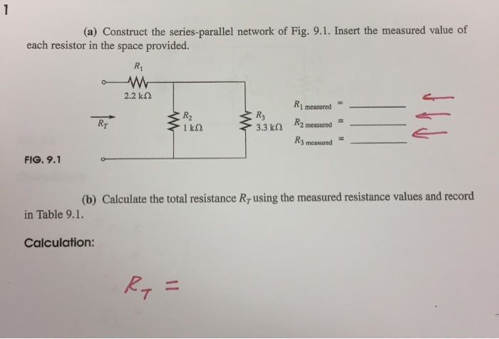 Solved Construct the series-parallel network of Fig. 9.1. | Chegg.com