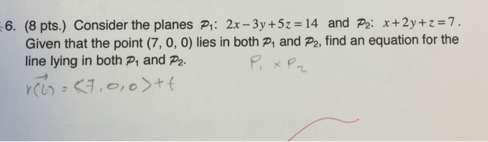Solved Given that the point (7,0, 0) lies in both and z2, | Chegg.com