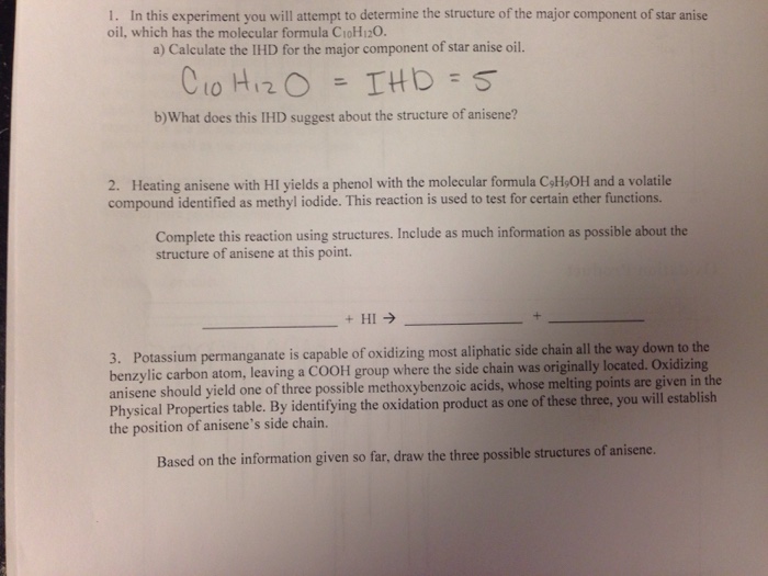 Solved 1. In this experiment you will attempt to determine | Chegg.com