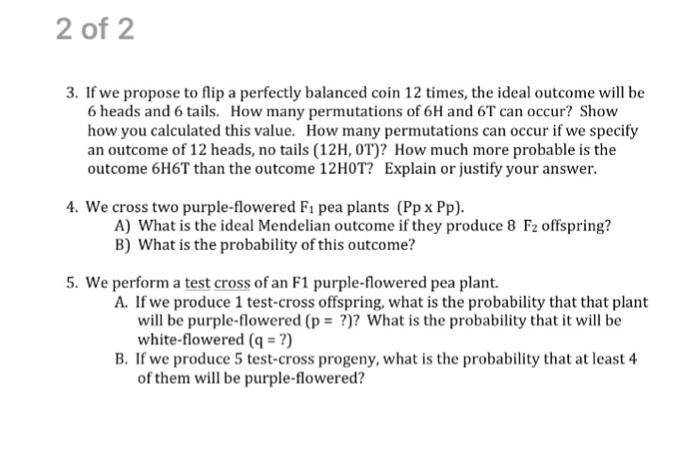 Solved If we propose to flip a perfectly balanced coin 12 | Chegg.com