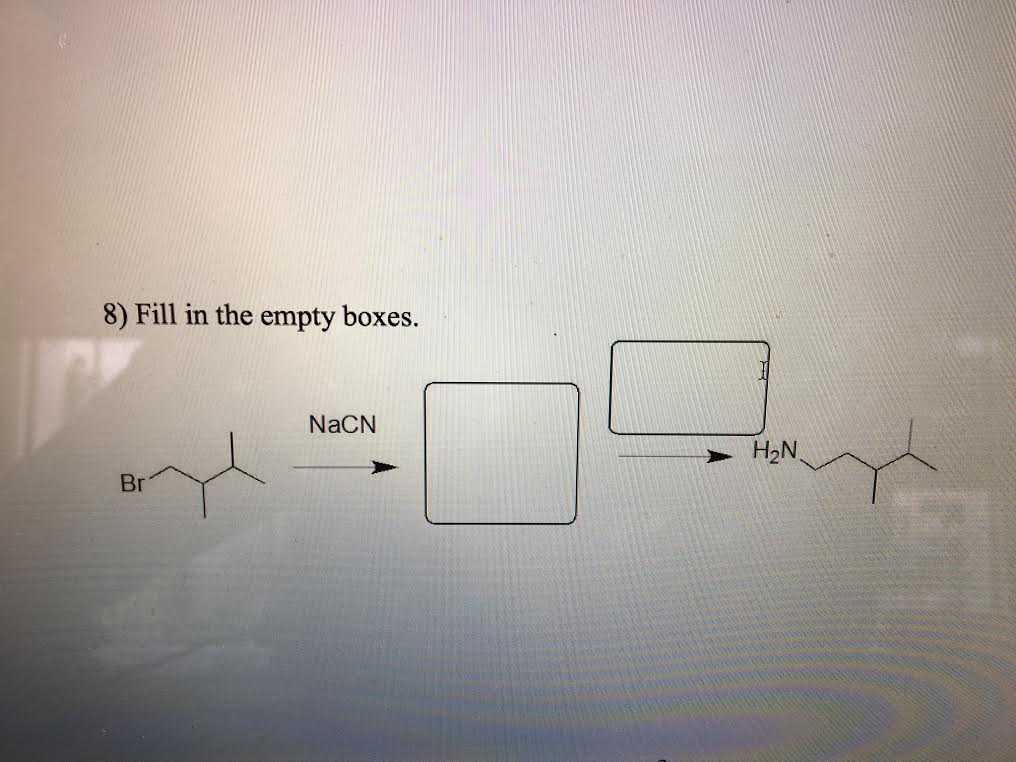 Solved Fill in the empty boxes. | Chegg.com