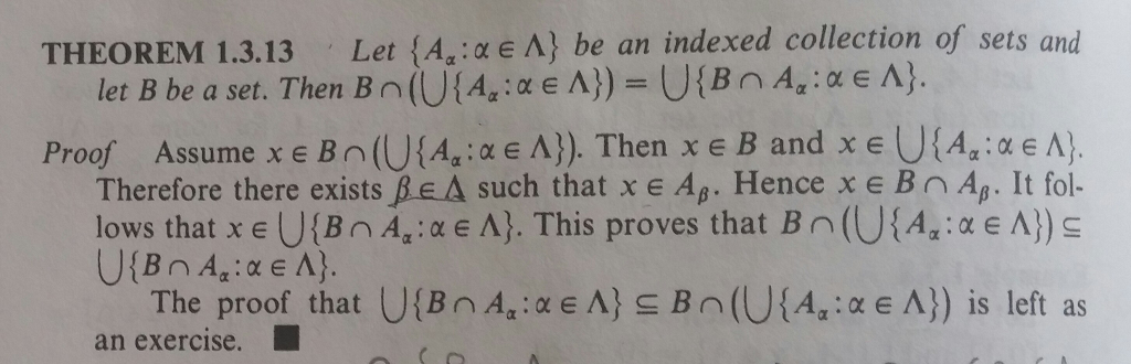 Solved Let {A_alpha: alpha Element Lambda} be an indexed | Chegg.com
