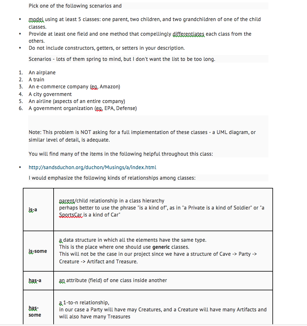 Solved Pick one of the following scenarios and using at | Chegg.com