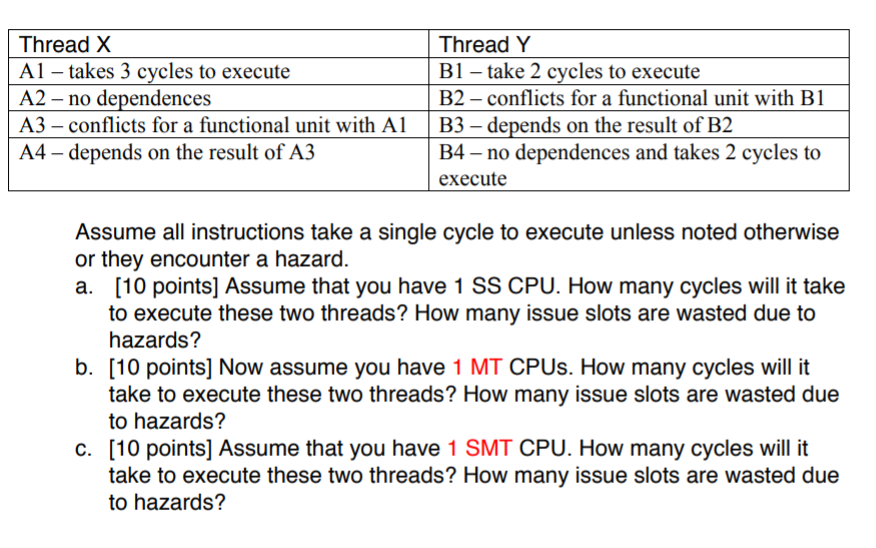 Solved Consider the following three CPU organizations: CPU | Chegg.com