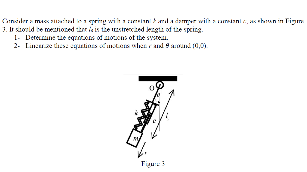 Solved Consider a mass attached to a spring with a constant | Chegg.com