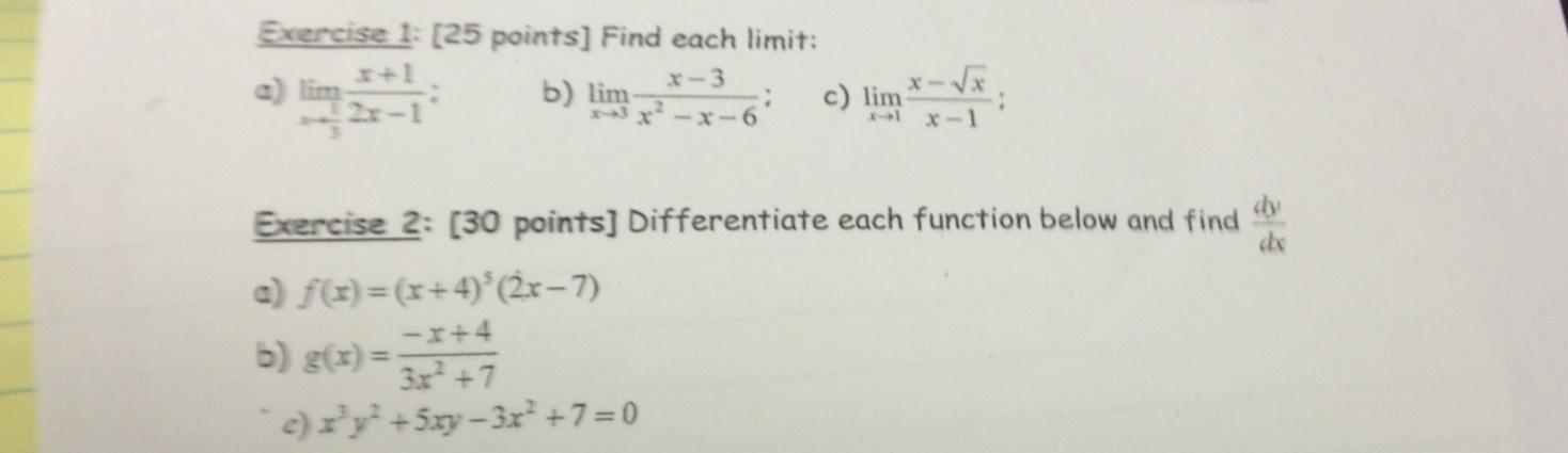 Solved I completed the take home exercise, I just wanted to | Chegg.com