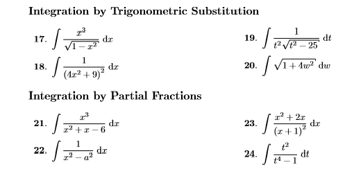 Solved Integration by Trigonometric Substitution integral | Chegg.com