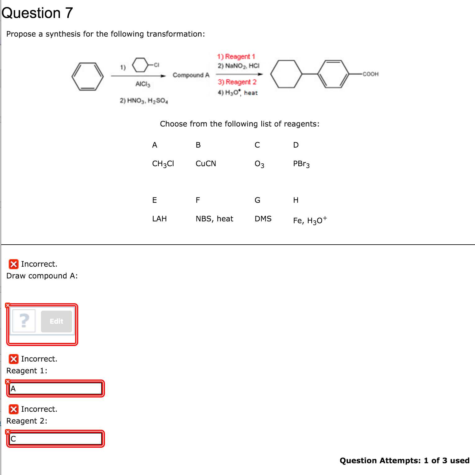 Solved Propose a synthesis for the following transformation: | Chegg.com
