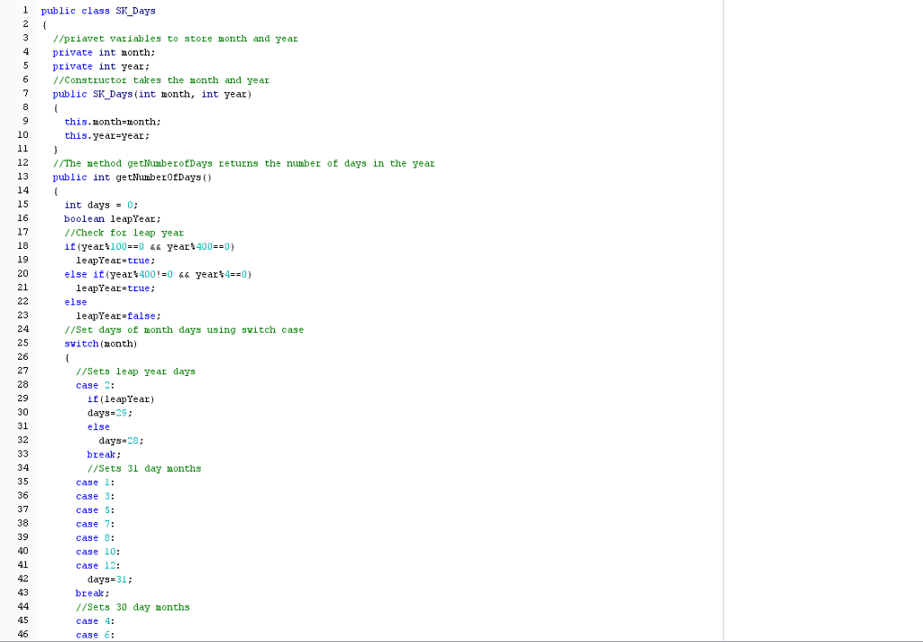 Redo the Day program from Chapter 8 as a GUI. Use a | Chegg.com