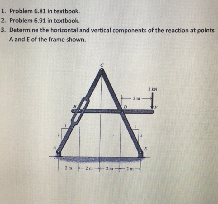 Solved Problem 6.81 in textbook. Problem 6.91 in textbook. | Chegg.com
