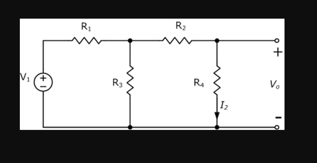Solved Use mesh analysis to find I2 and Vo in the circuit | Chegg.com