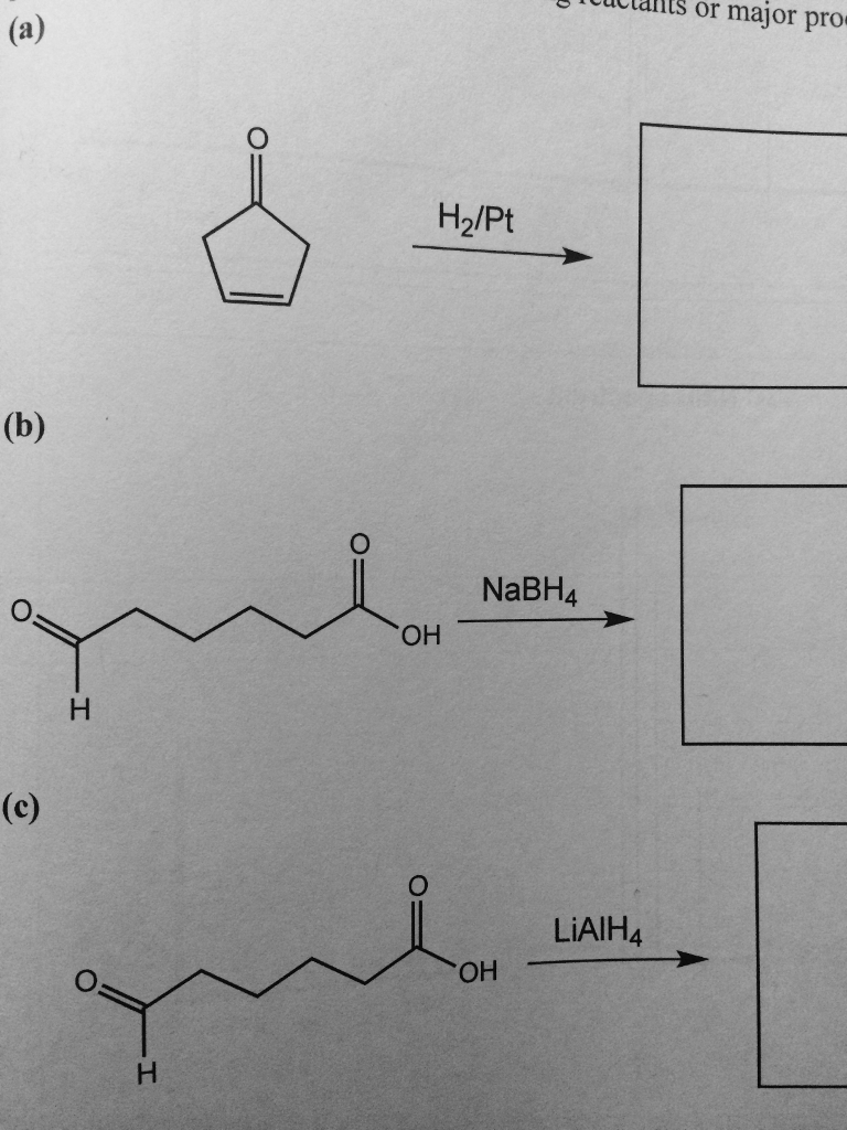 Solved 1. Draw the line structures of the missing reactants | Chegg.com
