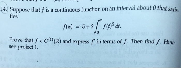 Solved suppose that f is a continuous function on R that | Chegg.com