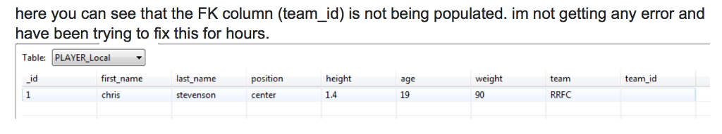 public static final int DATABASE_VERSION = 1; // | Chegg.com
