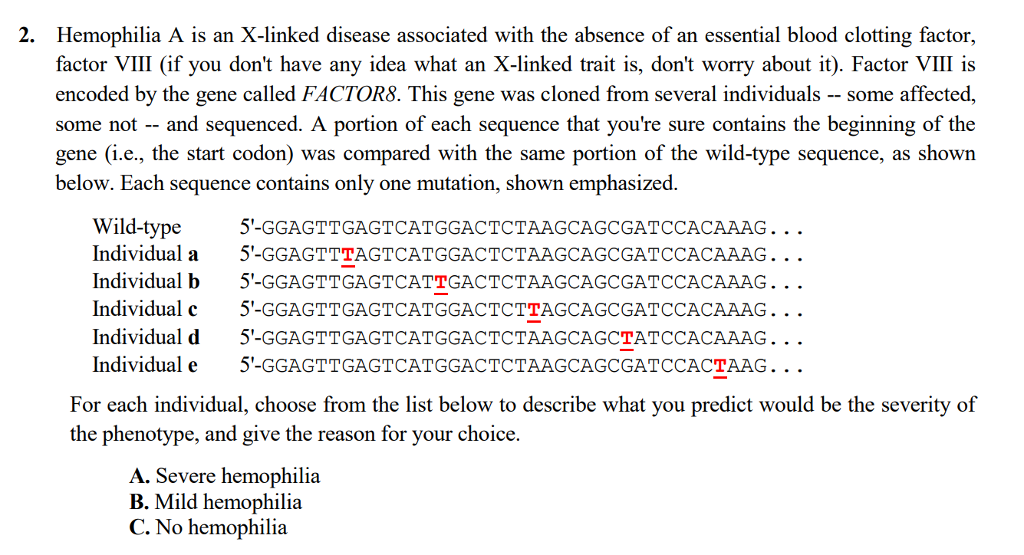 Solved Molecular Biology Through Discovery Problem Set 6: | Chegg.com