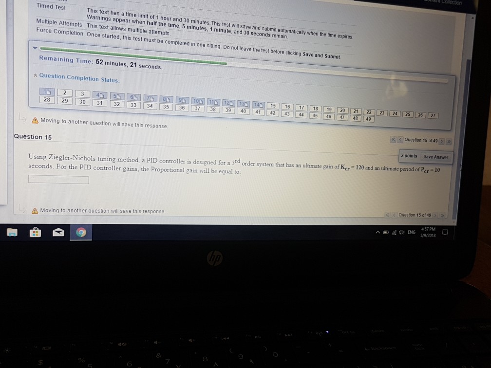 Solved Timed Test This test has a time limit of 1 hour and | Chegg.com