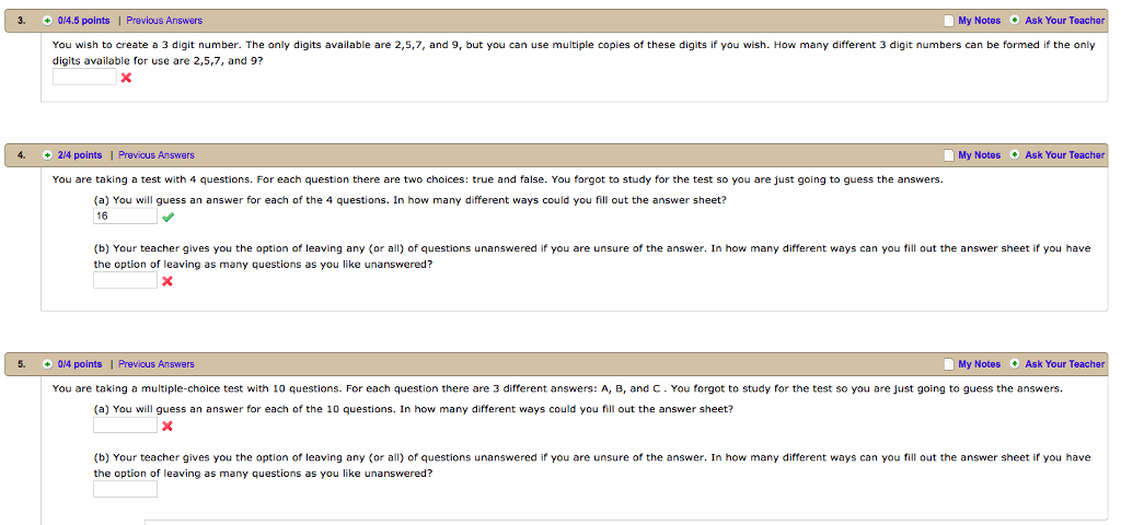 Solved My Notes Ask Your Teacher 3 014 5 Points Previous