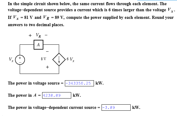 Solved In the simple circuit shown below, the same current | Chegg.com