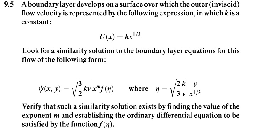 A boundary layer develops on a surface over which the | Chegg.com