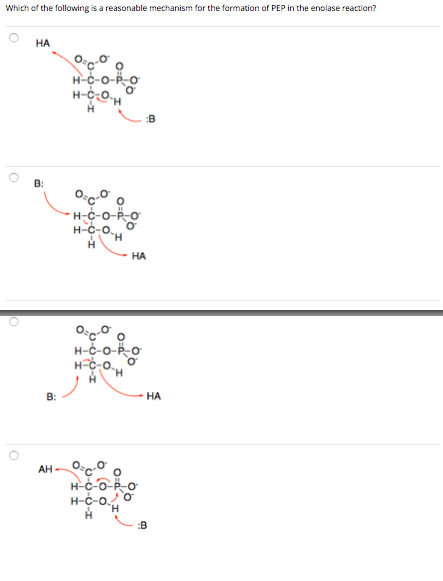 Solved Which of the following is a reasonable mechanism for | Chegg.com