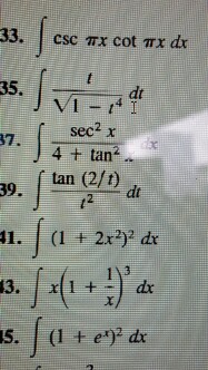 Solved Integral pi x cot pi x dx integral t/root of 1 - t^2 | Chegg.com