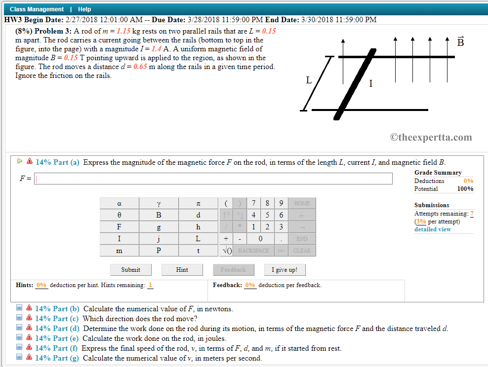 Solved Class Management Help HW3 Begin Date: 2/27/2018 | Chegg.com