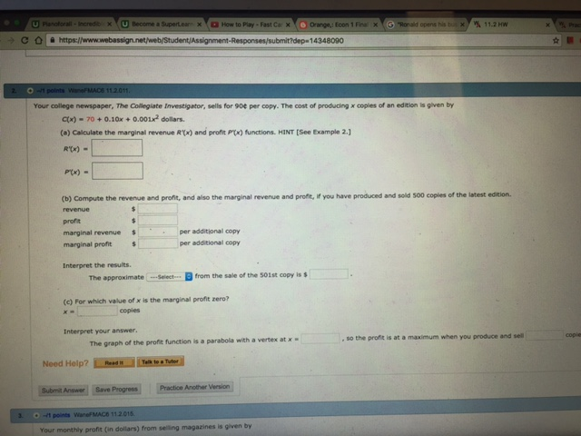 Solved Hi! This is what i need help on. This picture is | Chegg.com