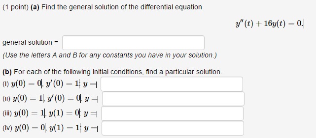 Solved Find the general solution of the differential | Chegg.com