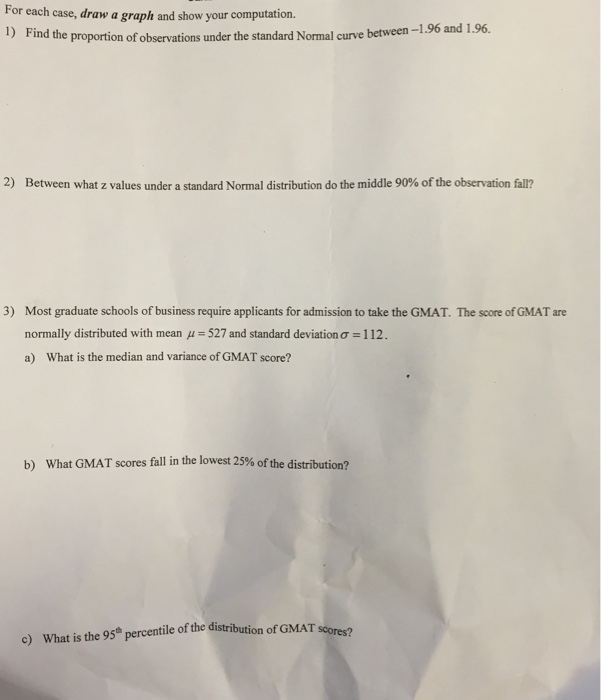 Solved For each case, draw a graph and show your | Chegg.com