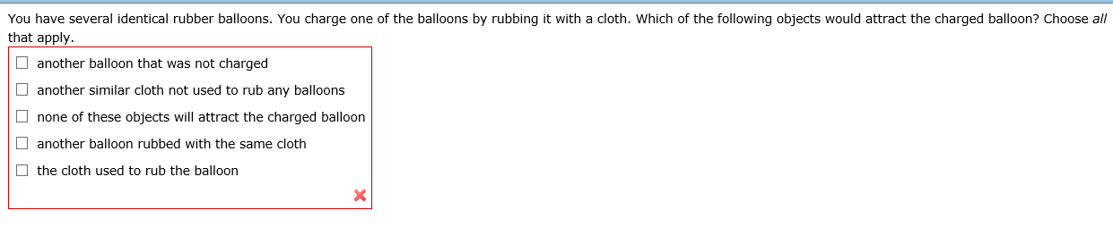 Solved You have several identical rubber balloons. You | Chegg.com