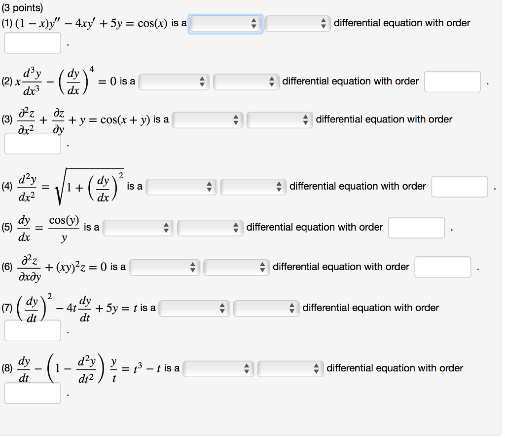 Solved (1 - x)y" - 4xy' + 5y = cos(x) is a differential | Chegg.com